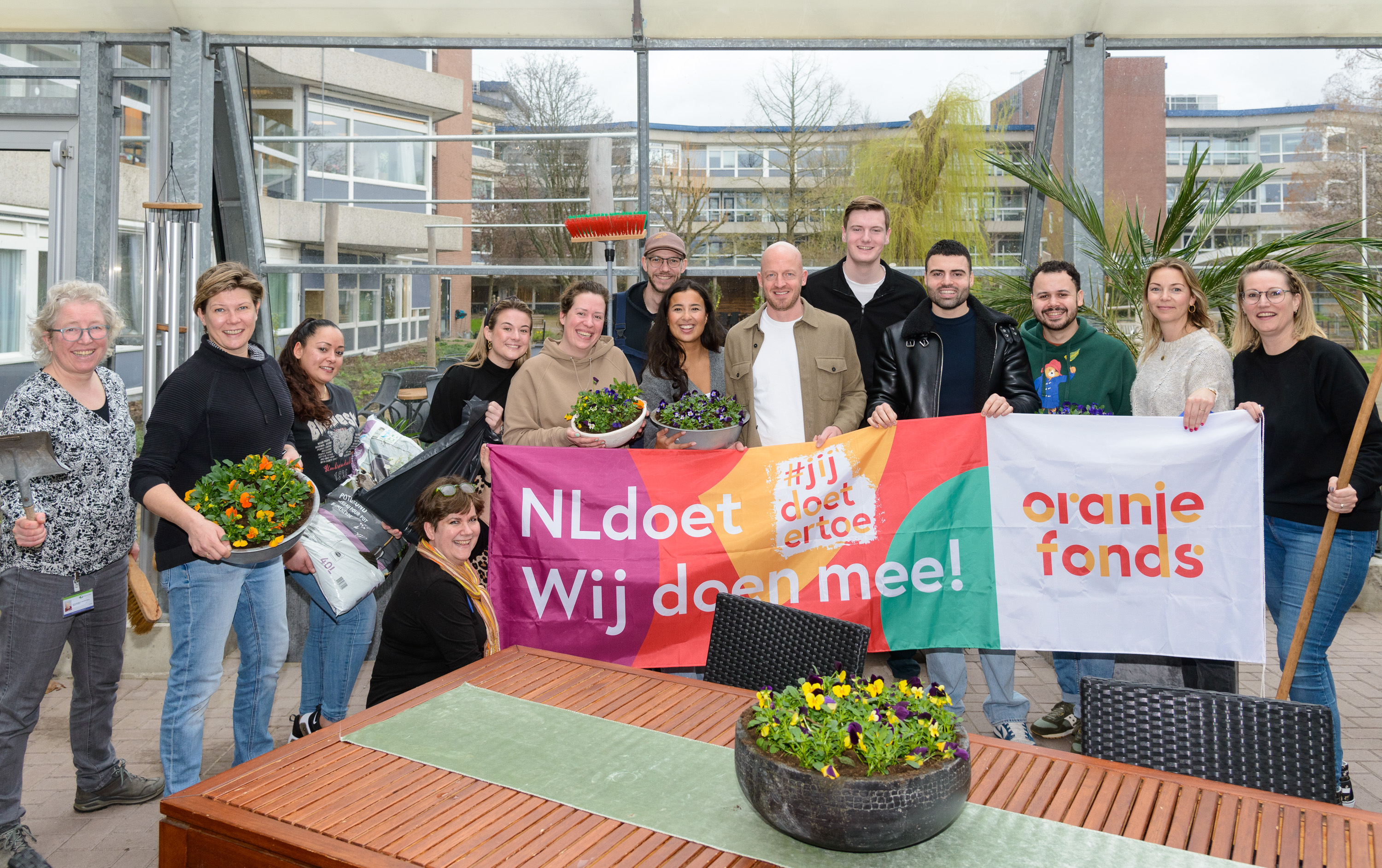Veel werk verzet tijdens NLdoet: vrijwilligers bedankt! - Werken bij Pieter